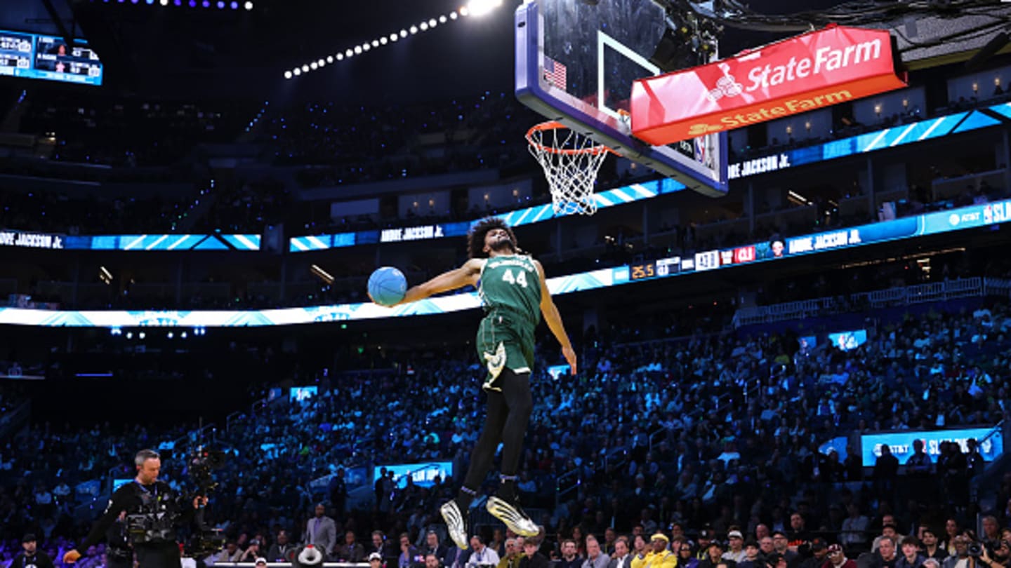 Fans React to Bucks' Andre Jackson Performance in NBA All-Star Slam ...