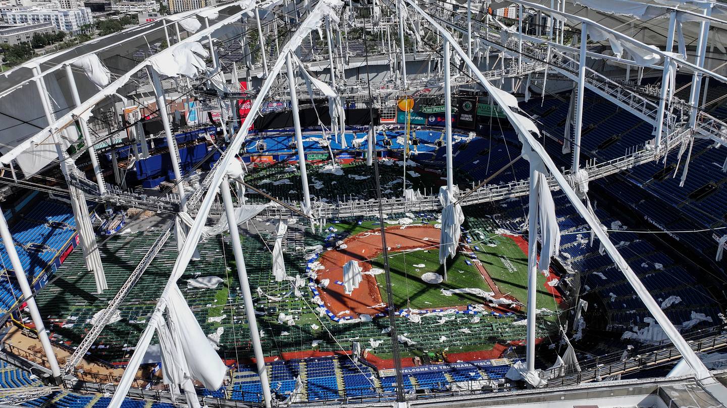 Could Phillies host Rays after Hurricane Milton’s Tropicana Field roof ...
