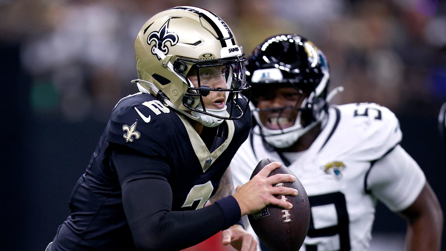 Spencer Rattler flipped Saints QB conversation with late flurry vs Jaguars