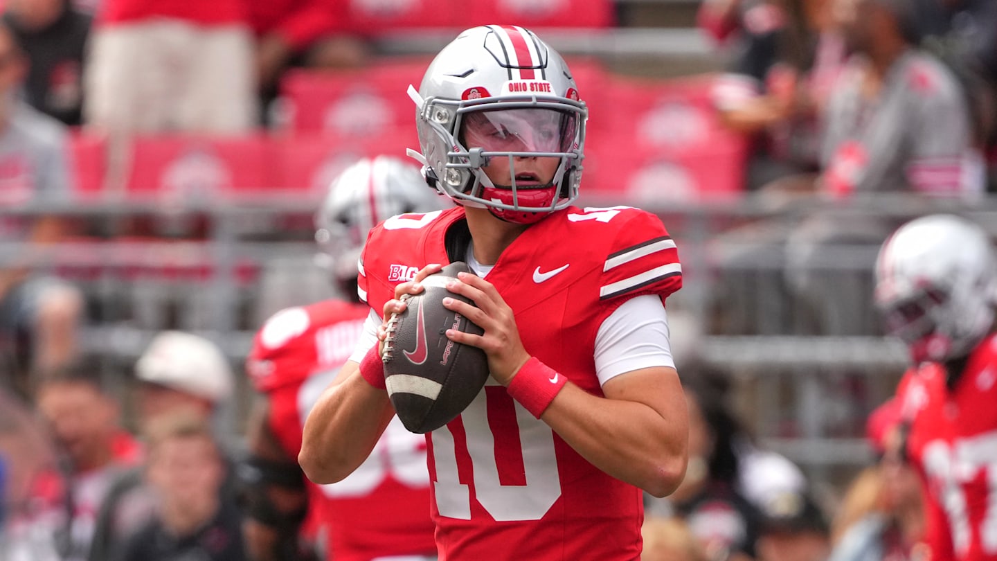 Julian Sayin showcased his 5-star talent, dominating Grambling State