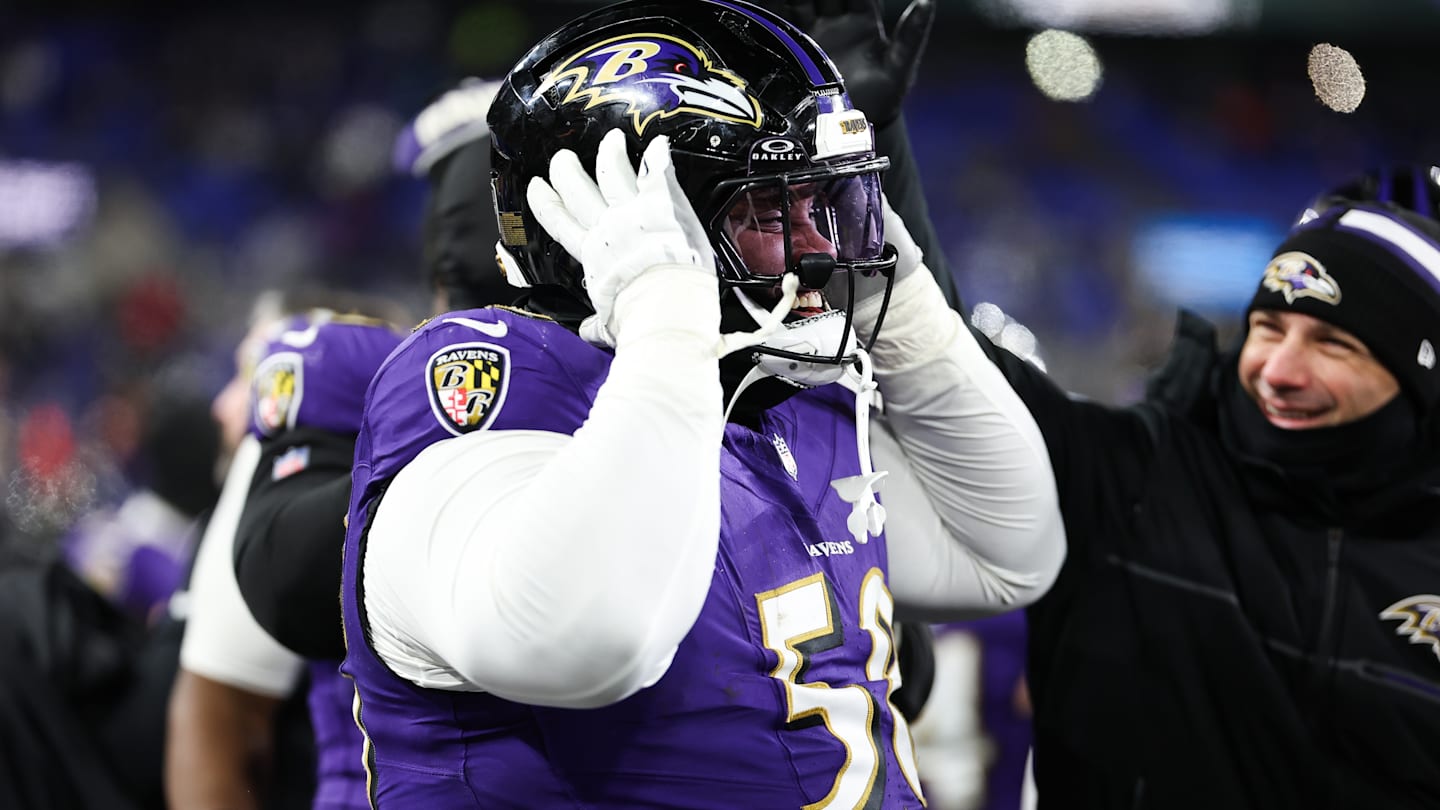 Ravens big man gives hilarious reason for not taking INT to the house