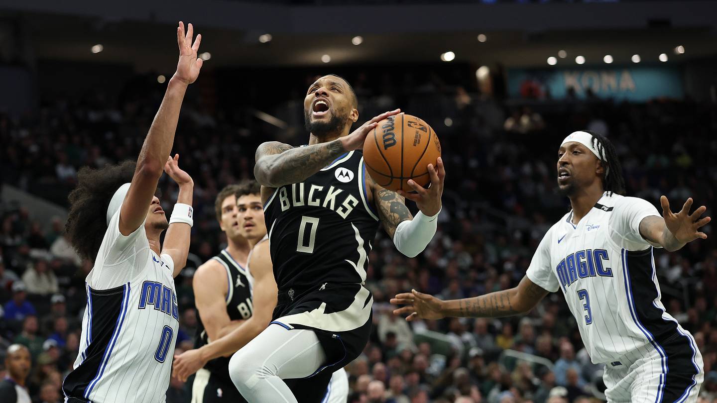 Bucks' top trio offers glimpse of their potential in commanding win ...