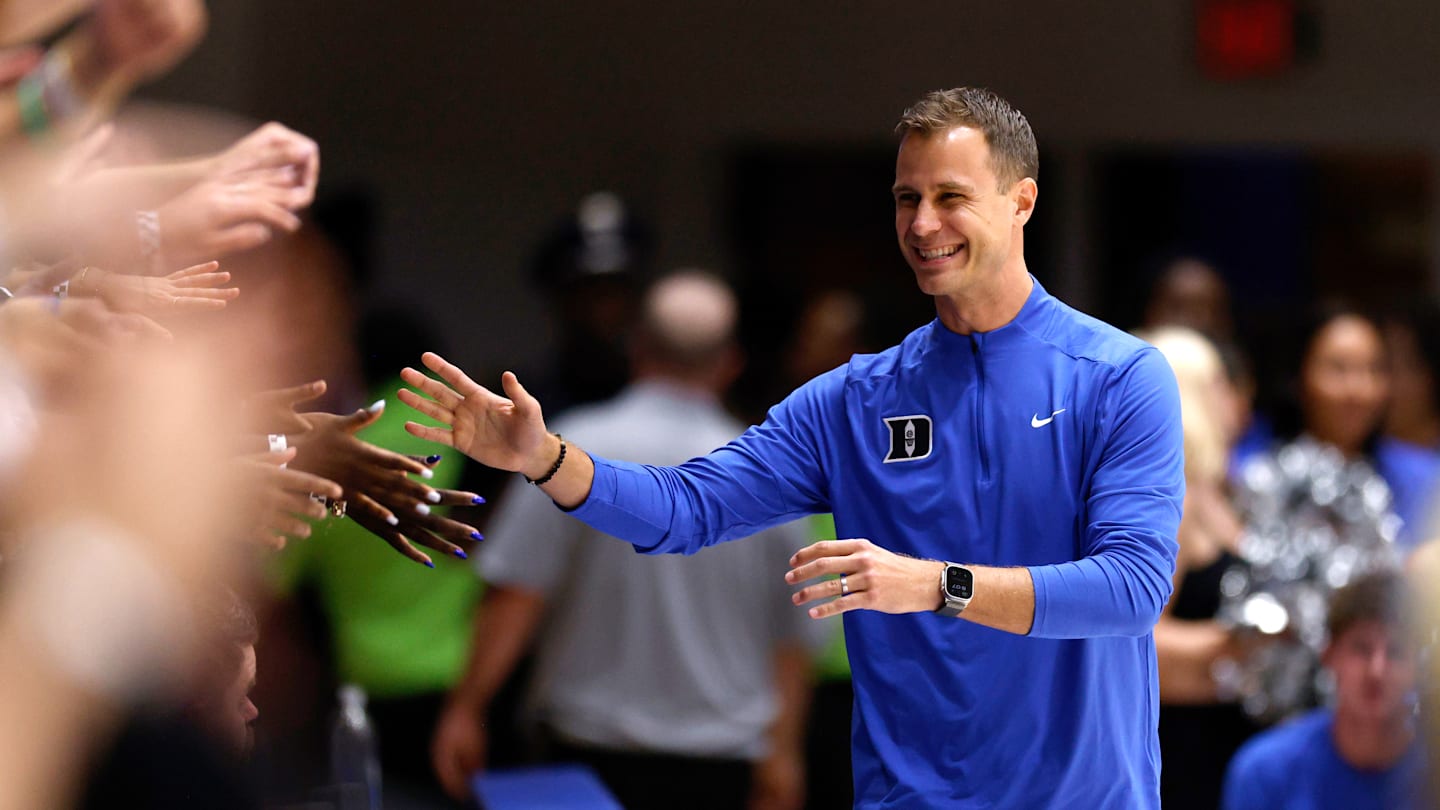 Duke basketball assistant coach visits 2026 recruit