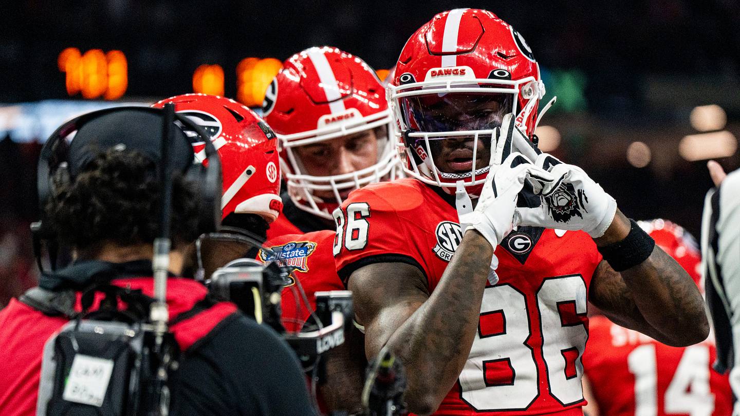 Georgia Bulldogs Wide Receiver Dillon Bell Announces 2026 NFL Draft ...