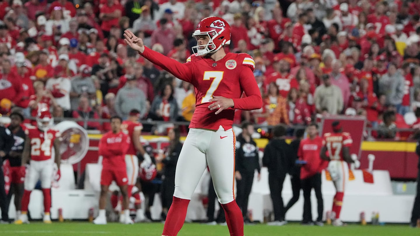 Andy Reid Provides Huge Harrison Butker Injury Update in Week 14