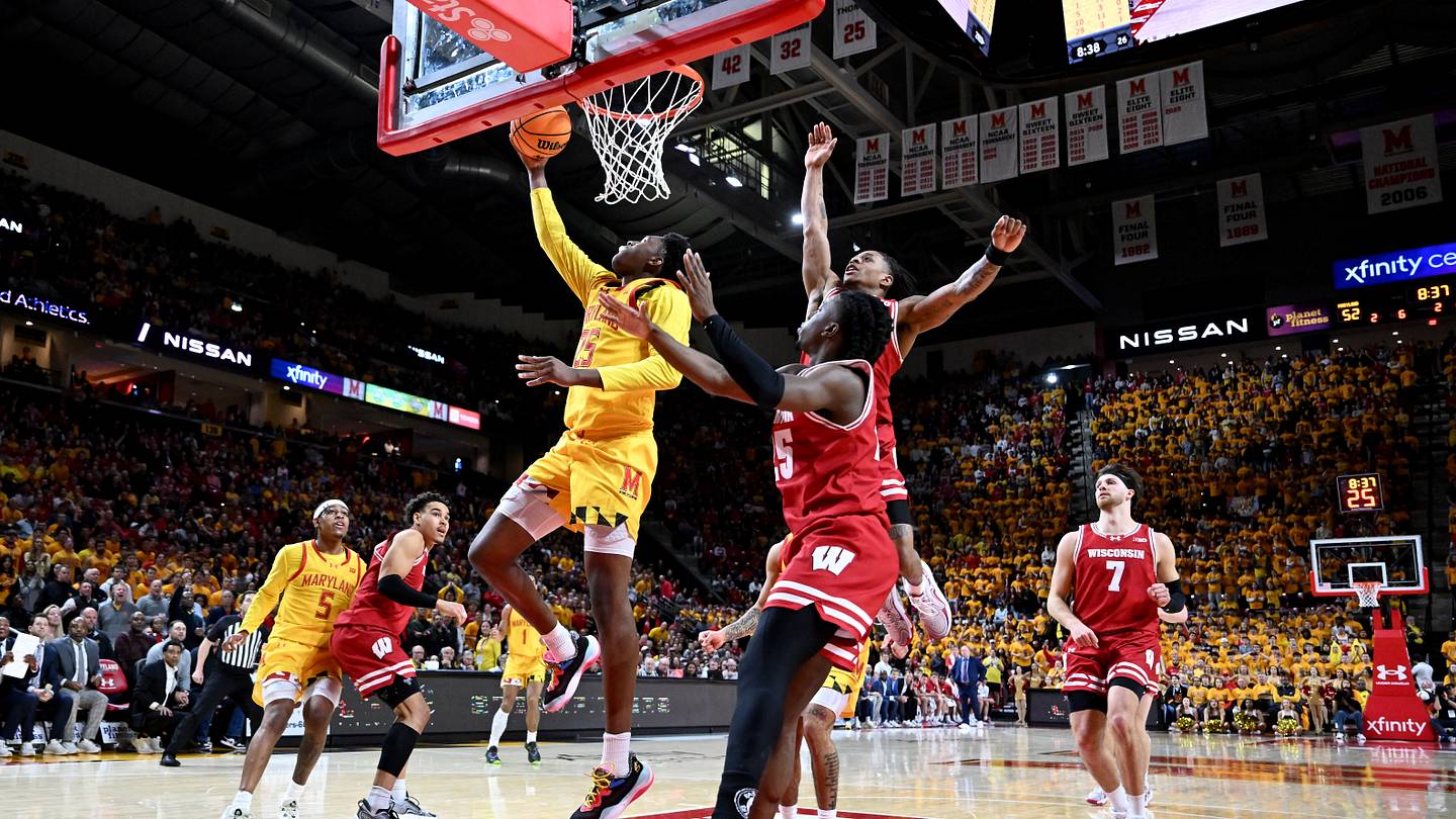 Wisconsin fans react to a discouraging loss to Maryland basketball on ...