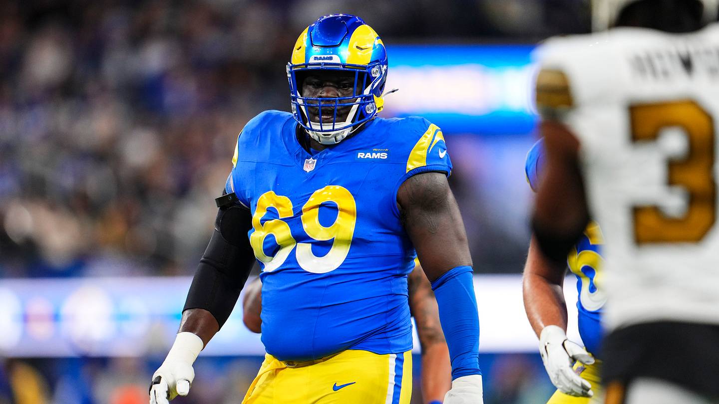 LA Rams history is not on the side of Kevin Dotson's return