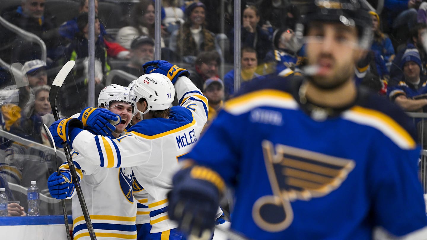 Blues clueless in 4-2 loss to Buffalo