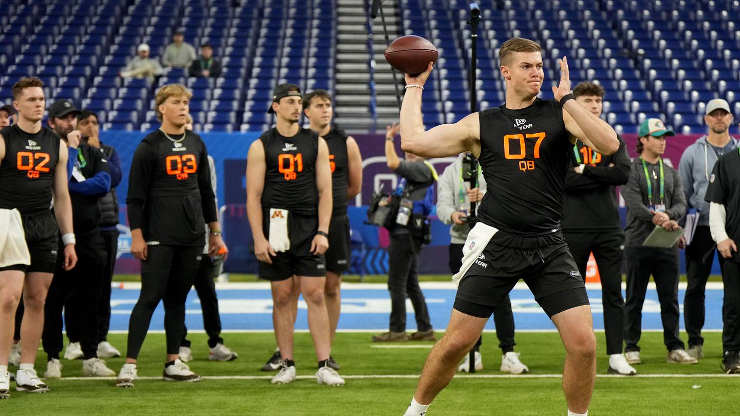 Will Howard just had a disaster of a showing at the NFL Combine