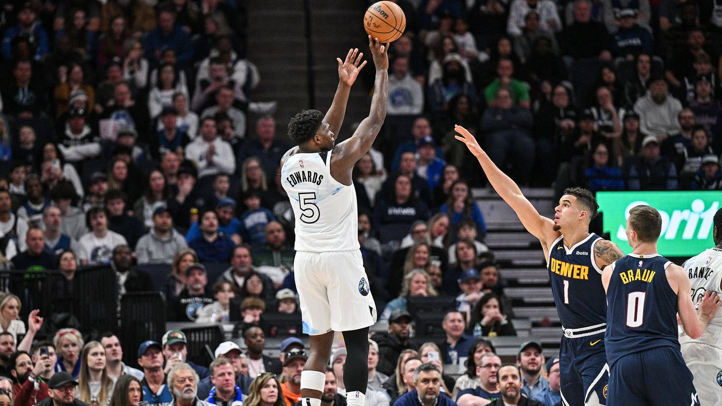 Anthony Edwards makes Timberwolves history vs Nuggets