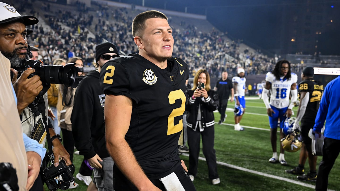 Diego Pavia publicly trying to flip five-star UGA commit doesn't sit well with anyone