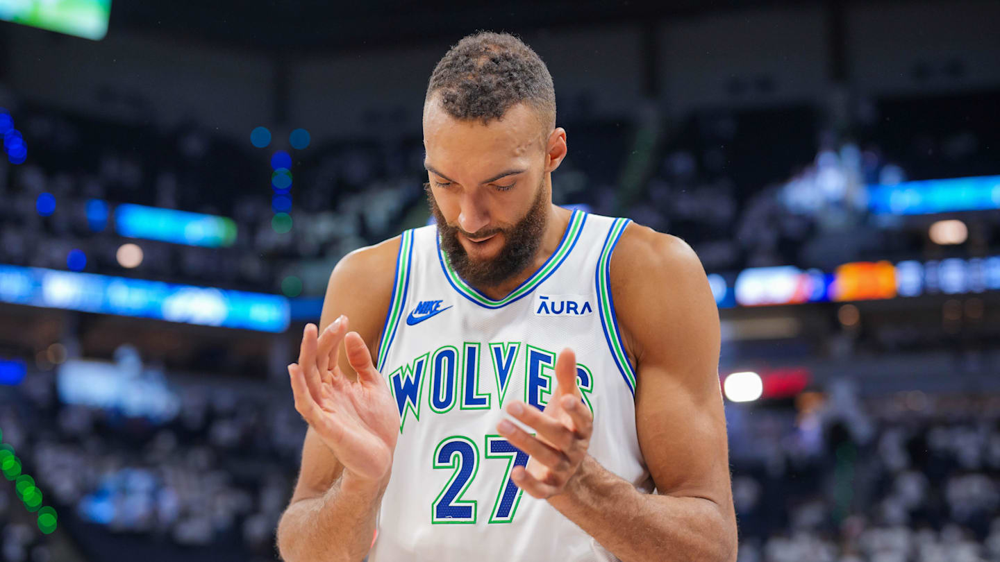 Rudy Gobert's Final Status for Timberwolves vs. Nuggets Game 2