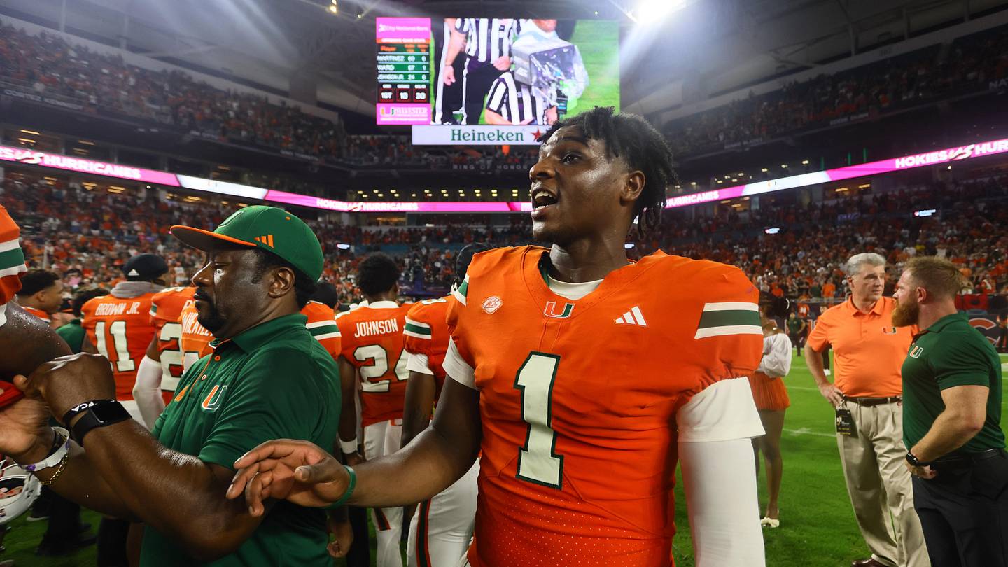 Miami continues separation in post week 5 State of Florida power rankings