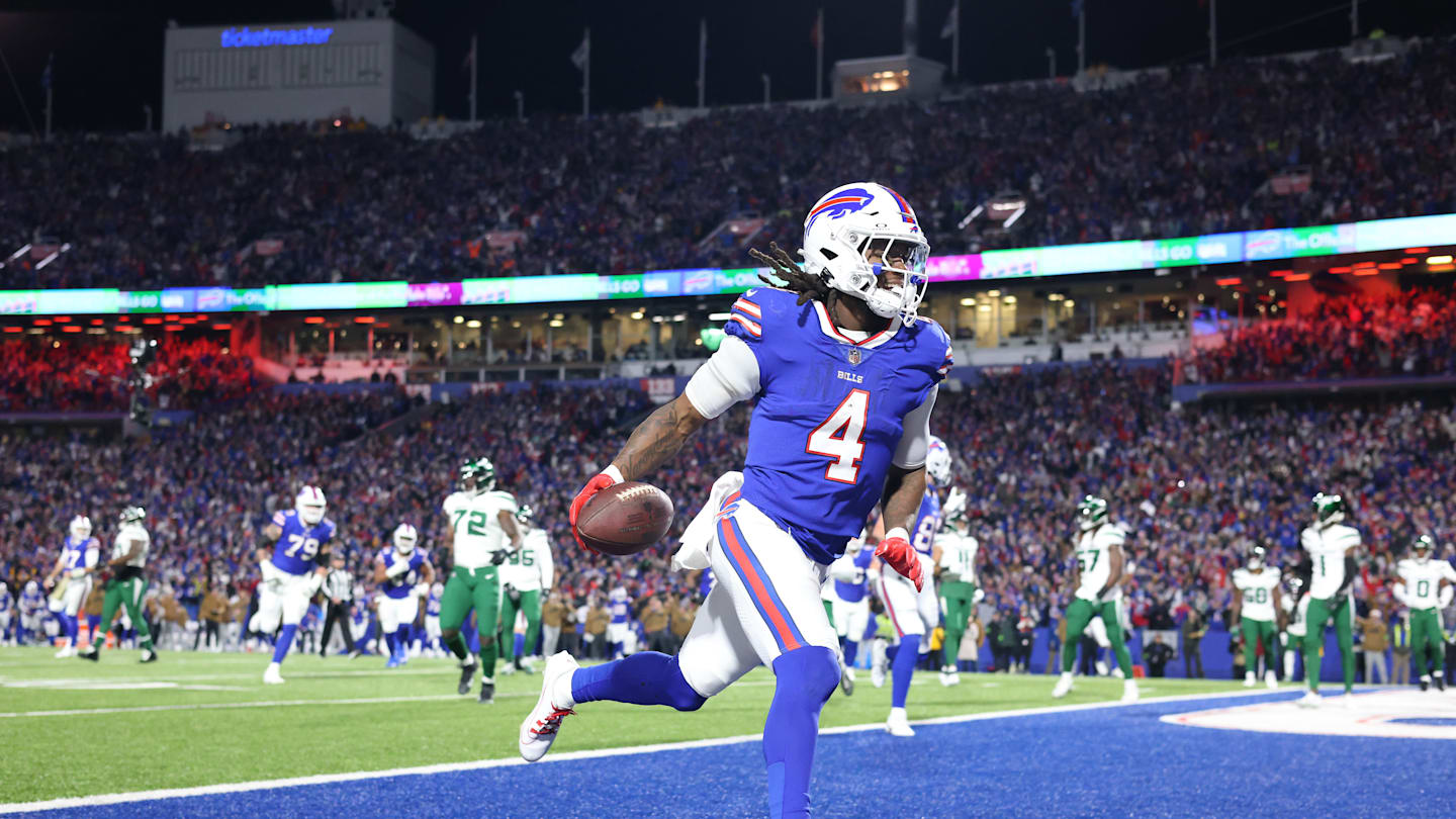 Predicting James Cook's Week 3 stats vs. Dolphins after strong Week 2 ...