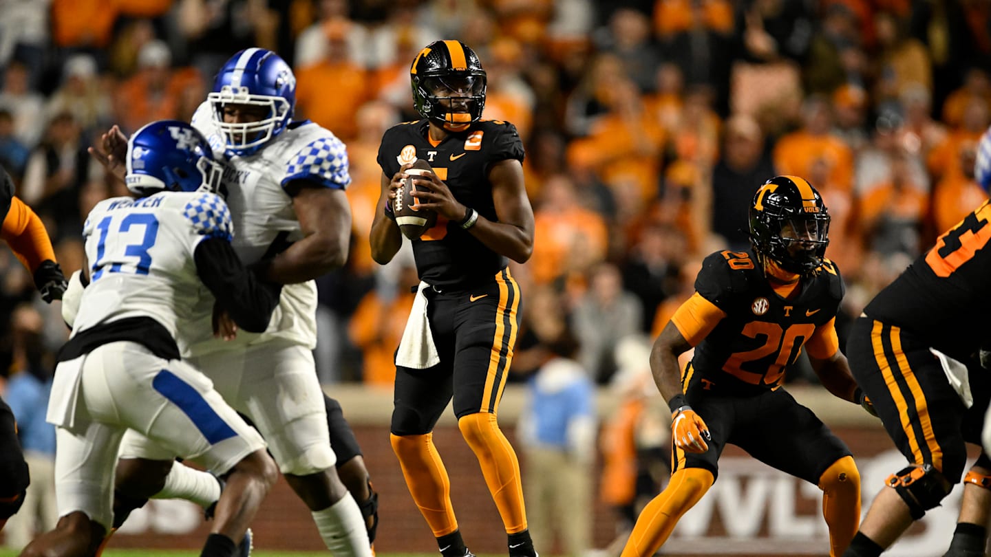 Tennessee Football Announces Dark Mode Vs Kentucky