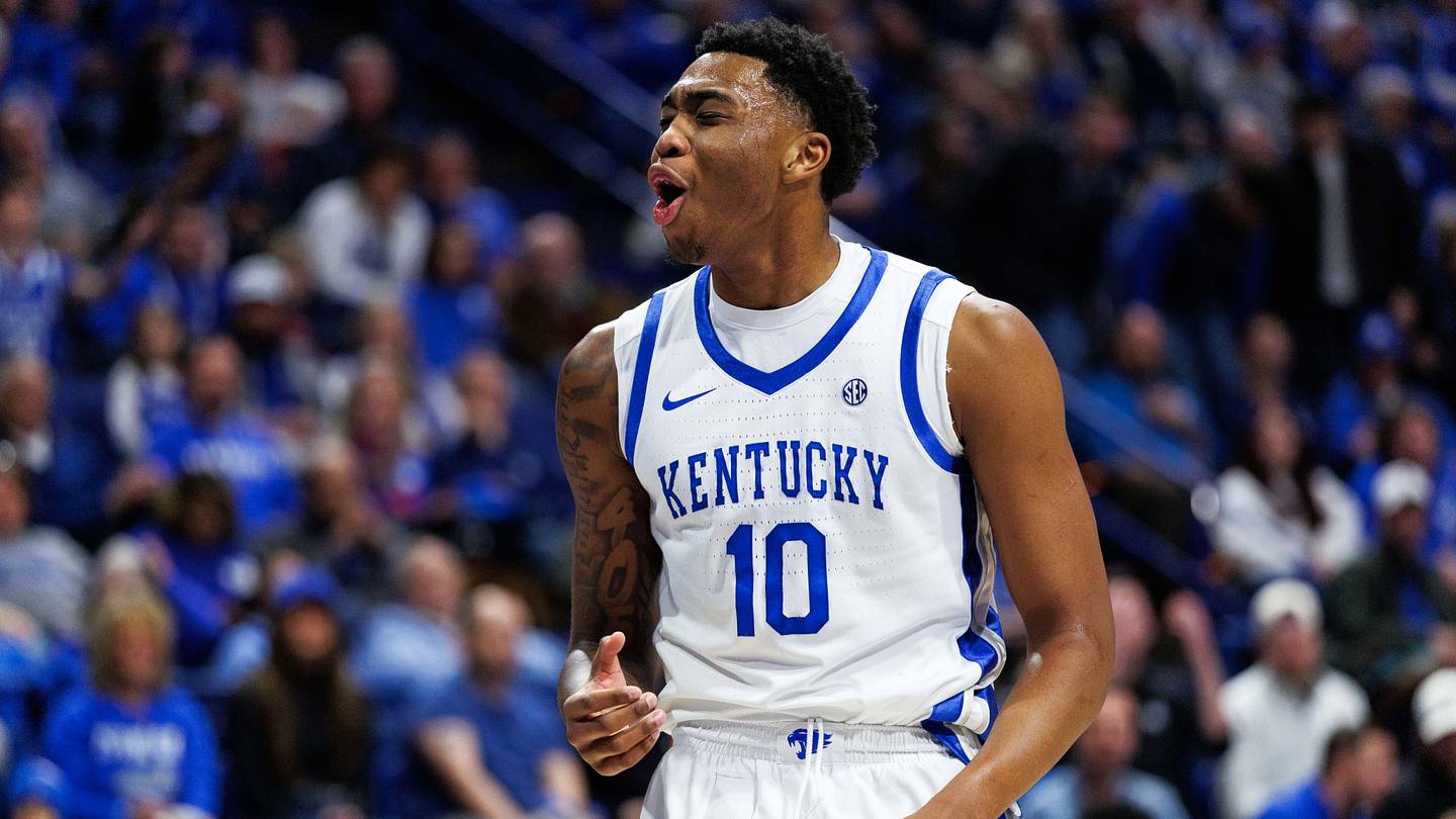Brandon Garrison takes pride in providing energy for this Kentucky team