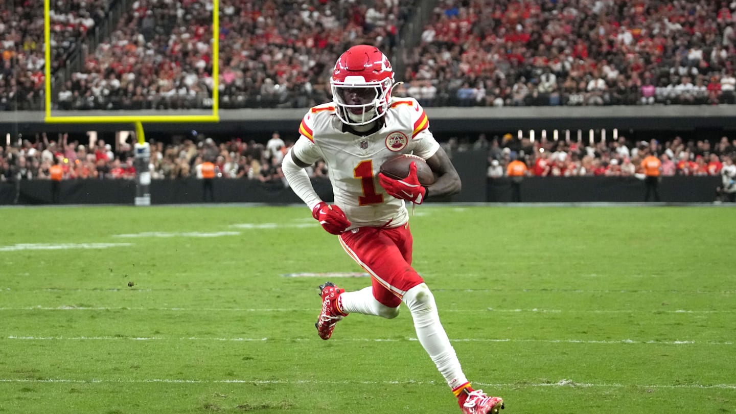 Andy Reid Addresses Xavier Worthy's Huge Blunder During Chiefs' MNF Win