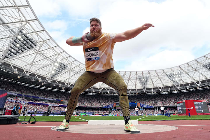 olympic shot put ring