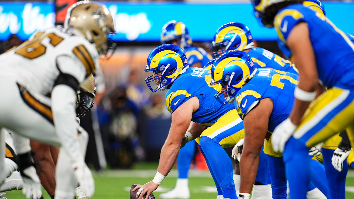 Both fascinating and alarming facts about the LA Rams 2023/2024 OL