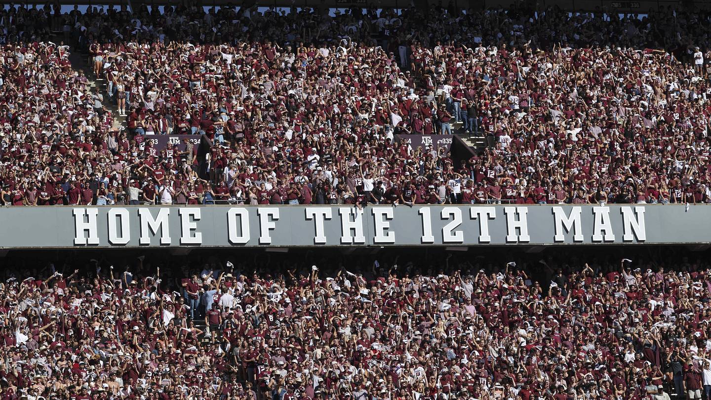 The 12th Man's record-setting showing vs Samford catches eyes around ...