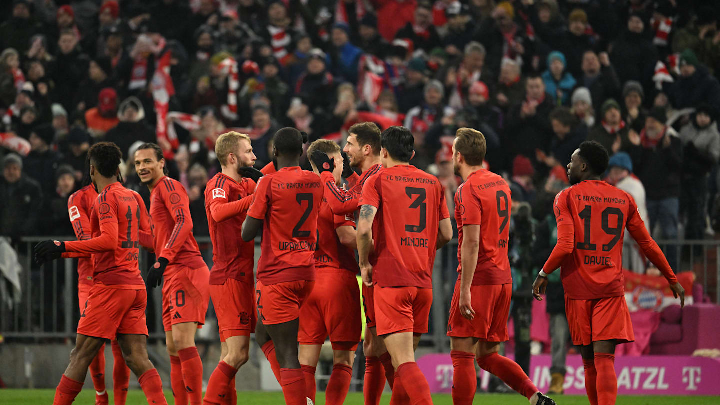 Bayern Munich come out on top against Wolfsburg in five goal thriller