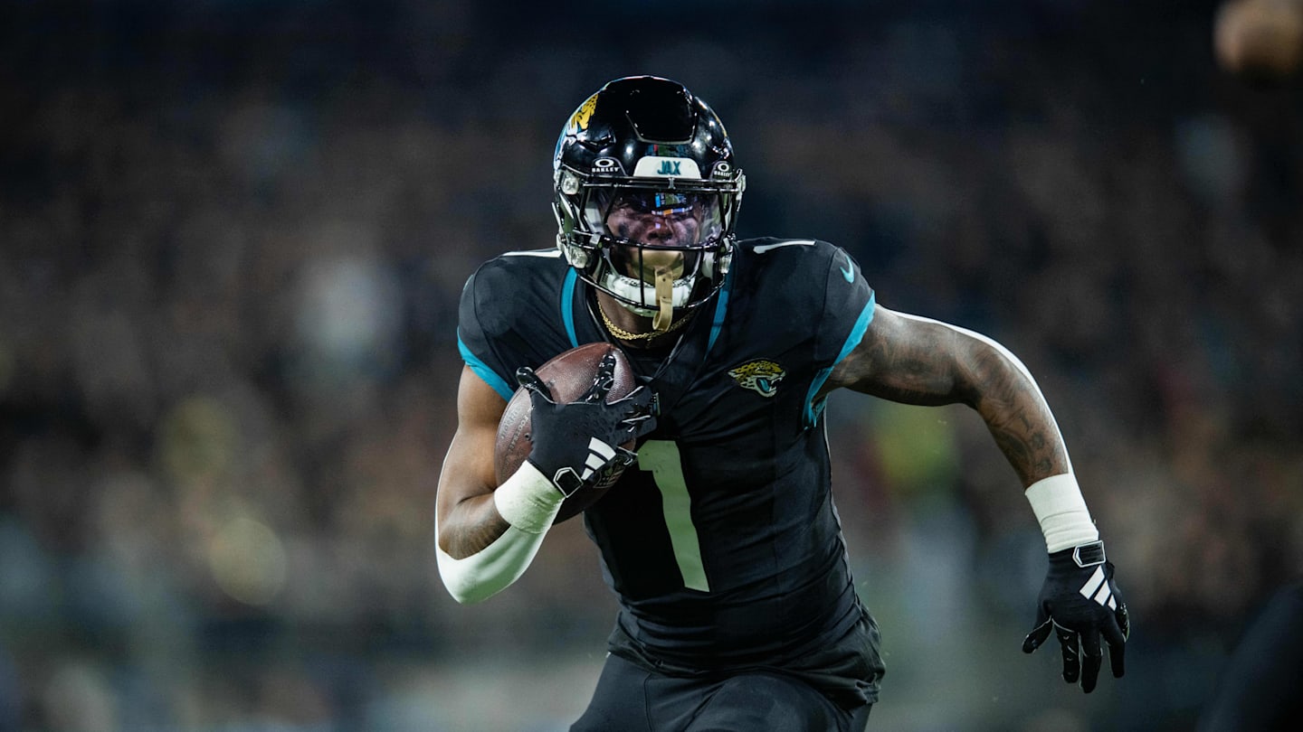 Jaguars RB Travis Etienne mocks Tiki Barber after Calvin Ridley joins ...