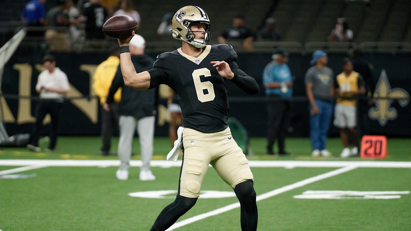 Tyler Shough stuns fans with perfect deep pass during Saints preseason game