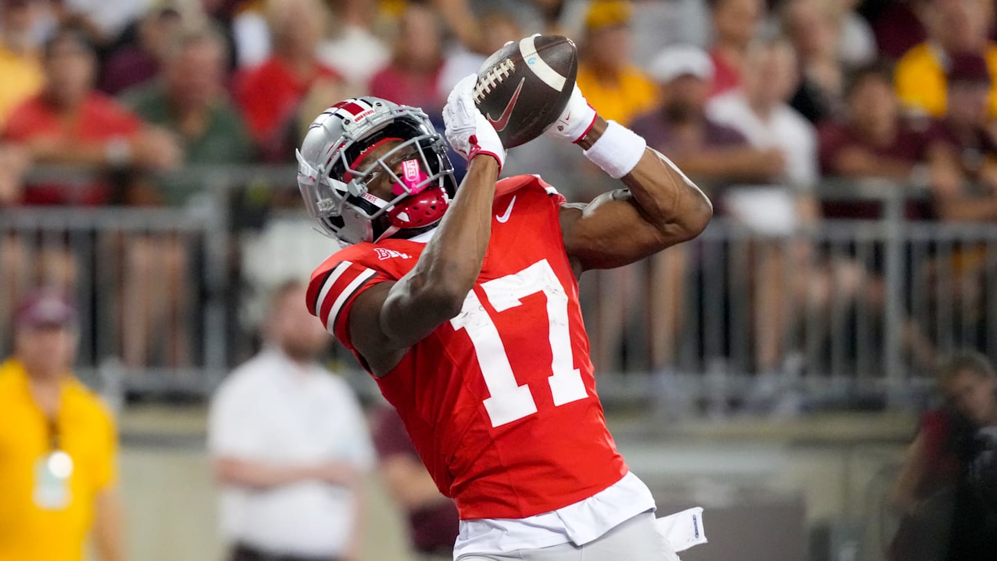 Latest NFL mock draft has Carnell Tate teaming up with another Buckeye ...