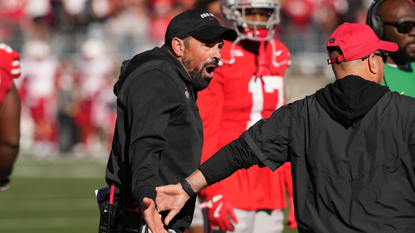 Everything Ryan Day said after Ohio State avoids upset vs. Nebraska