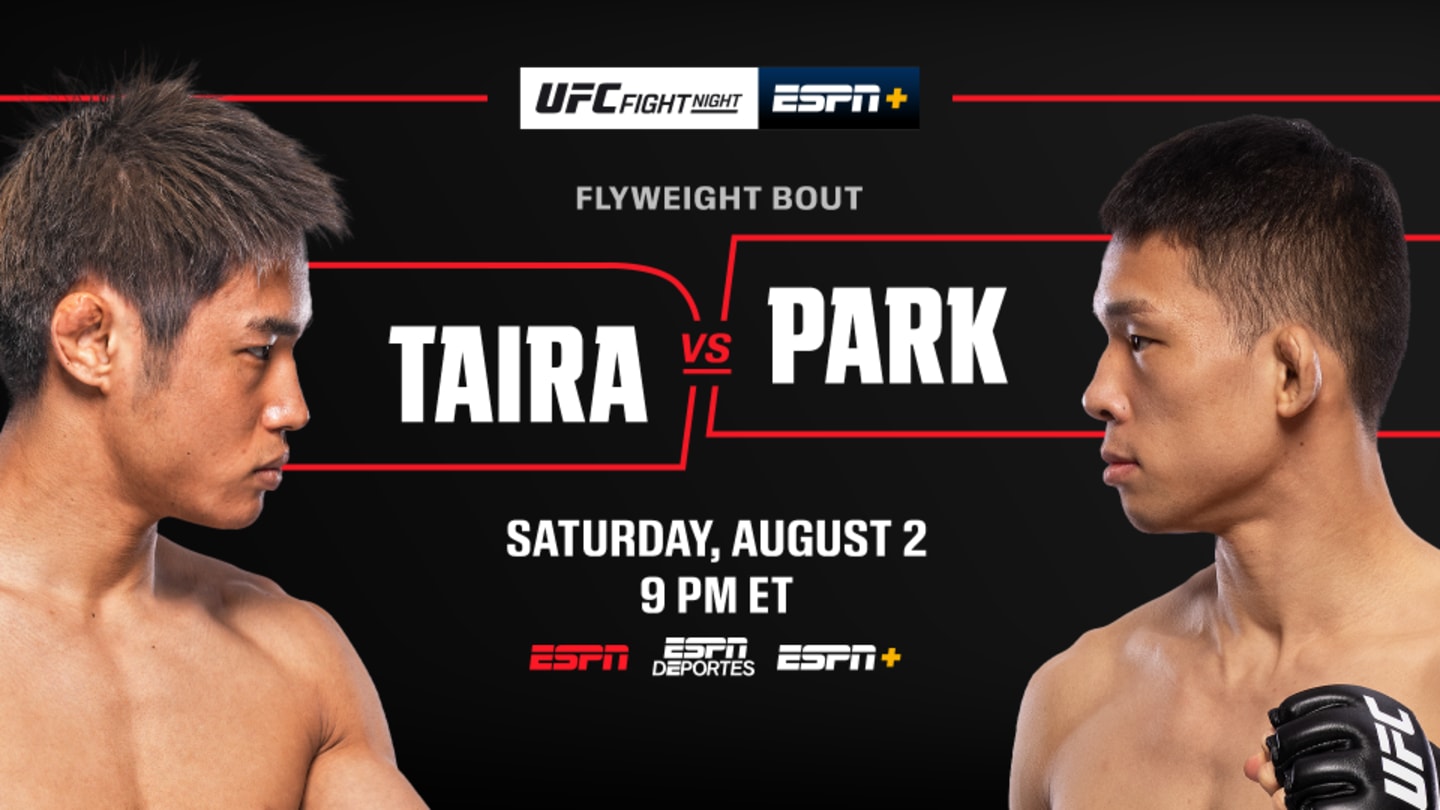 UFC Fight Night Taira vs. Park free live stream results & highlights