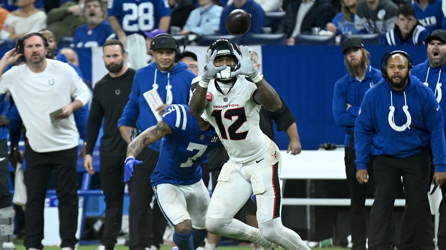 Texans Announce Multiple Surprising Inactives vs. Colts