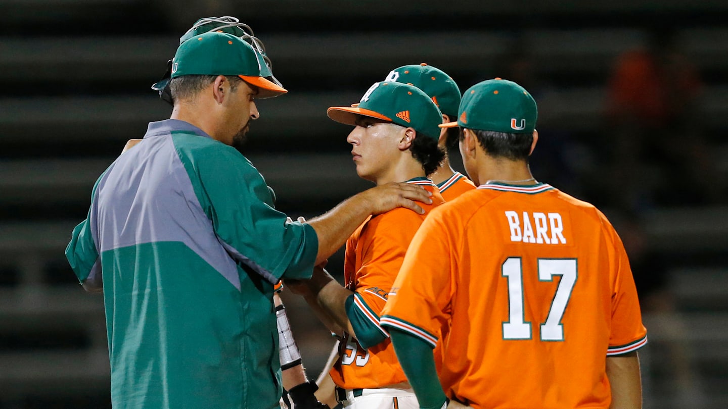 Miami Hurricanes land potential top-10 MLB pick Jacob Lombard