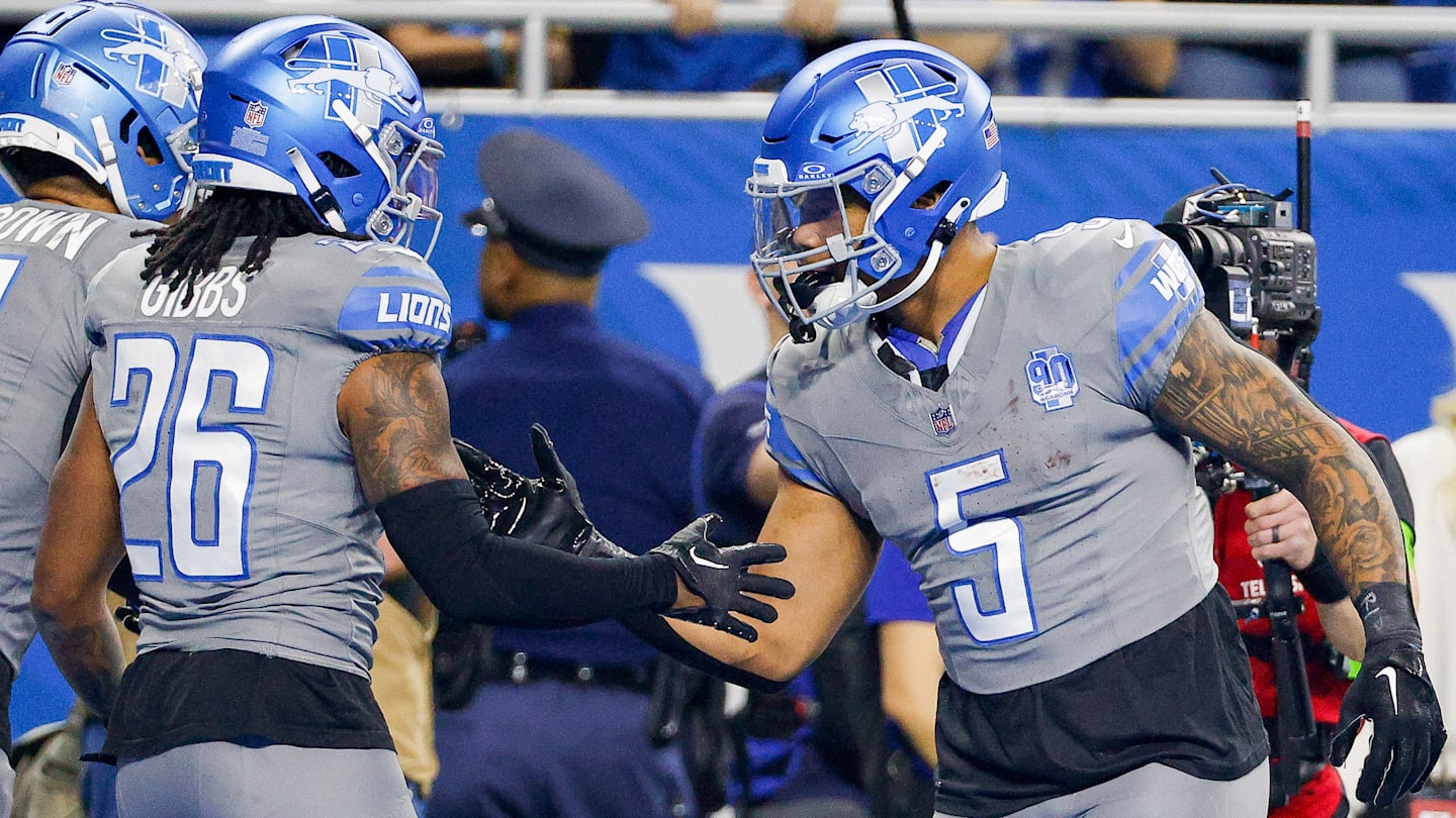 Lions RBs David Montgomery, Jahmyr Gibbs on pace to make history