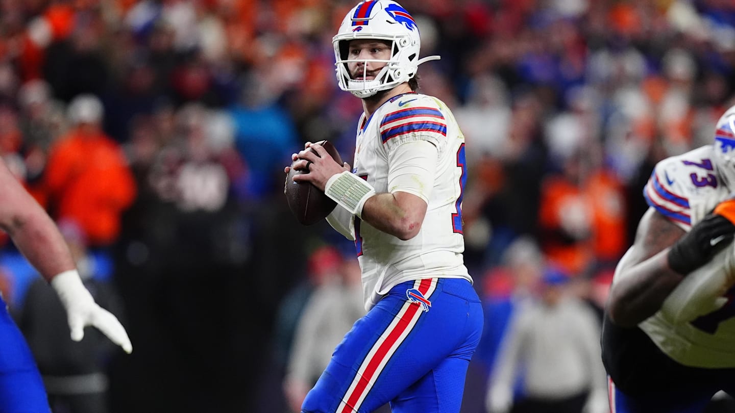 Josh Allen Injury Draws Attention as Bills QB Appears in Walking Boot ...