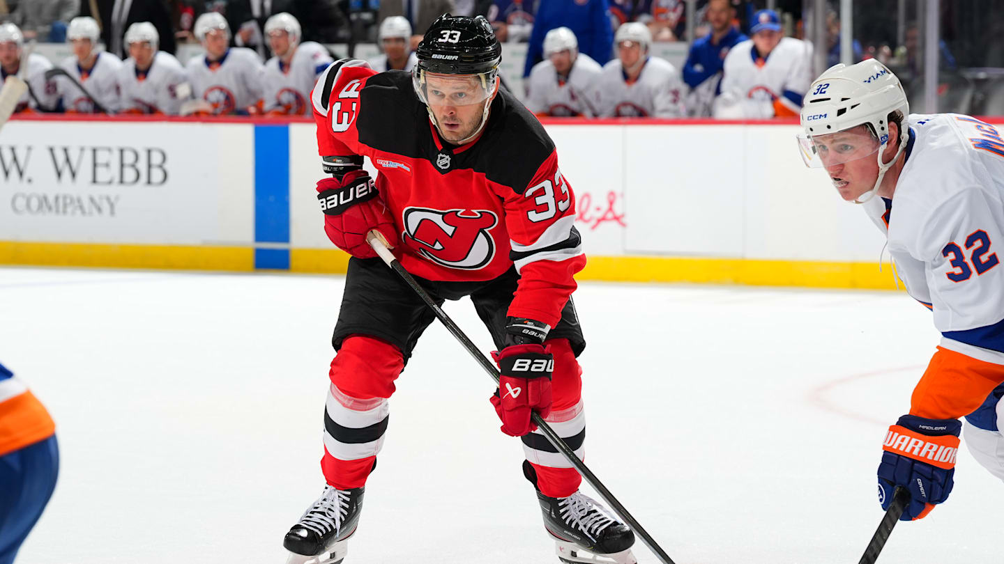 Where does Evgenii Dadonov fit without Jack Hughes in New Jersey Devils' lineup?