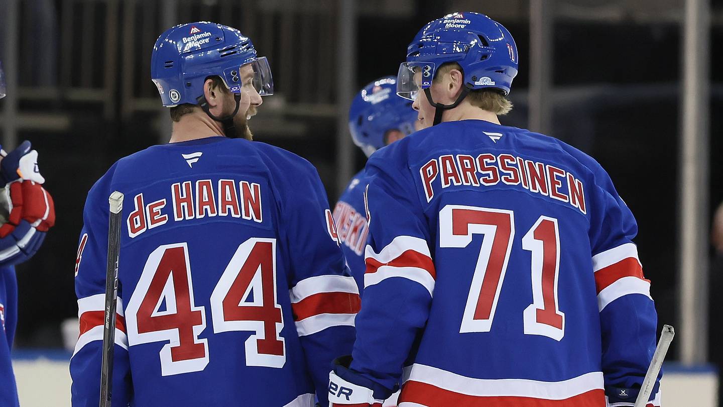 What do the New York Rangers do with Juuso Parssinen tonight against ...
