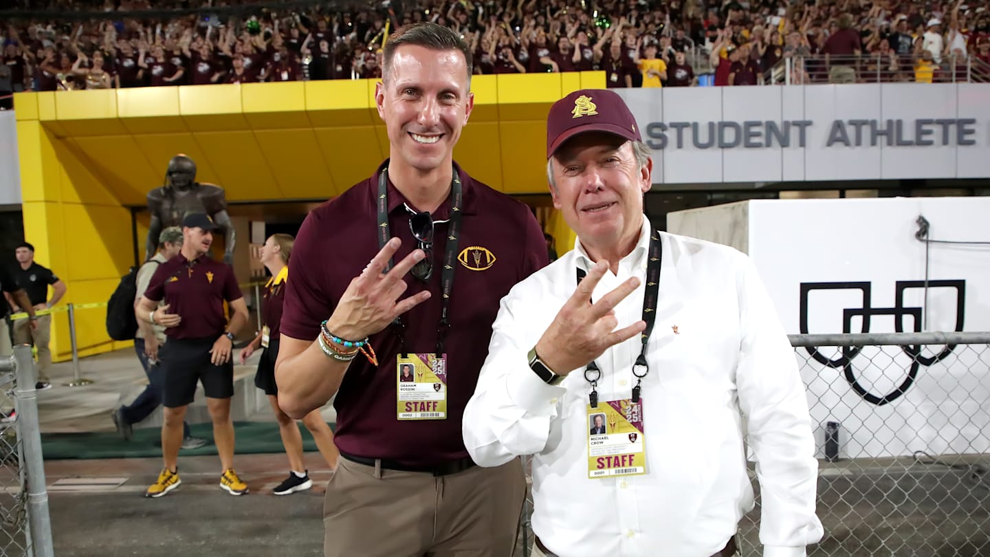 Arizona State AD Graham Rossini will soon have to make first big ...