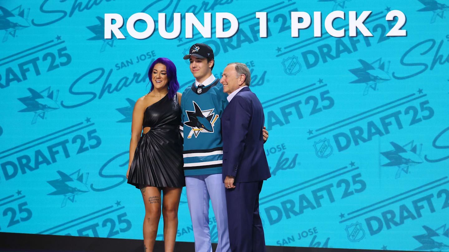 Sharks add an offensive weapon at 2nd overall in Michael Misa