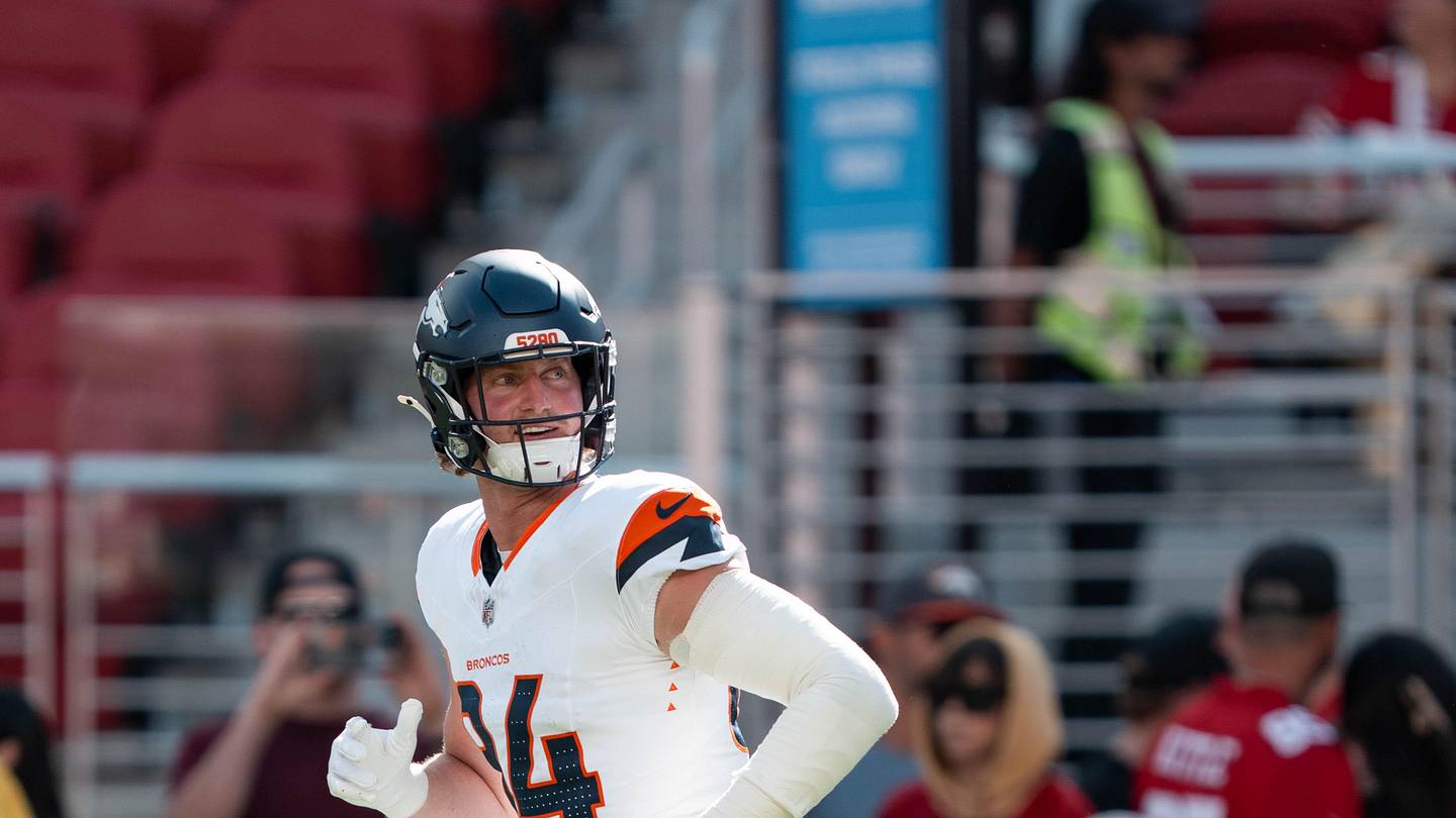 Report: Broncos Cut Rookie TE Caleb Lohner