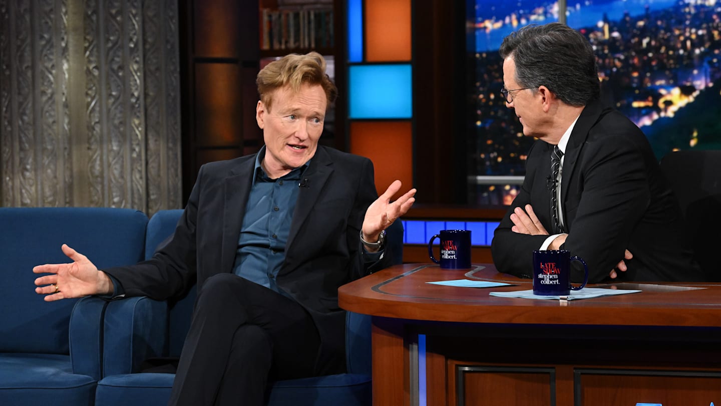 Conan O'Brien reveals the piece of advice he gave Stephen Colbert