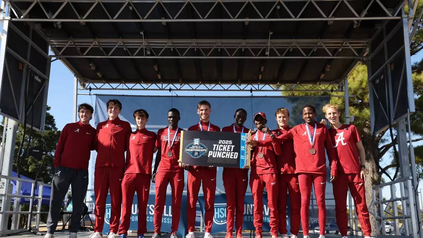 Alabama Men's Cross Country Wins Regional Title: Roll Call