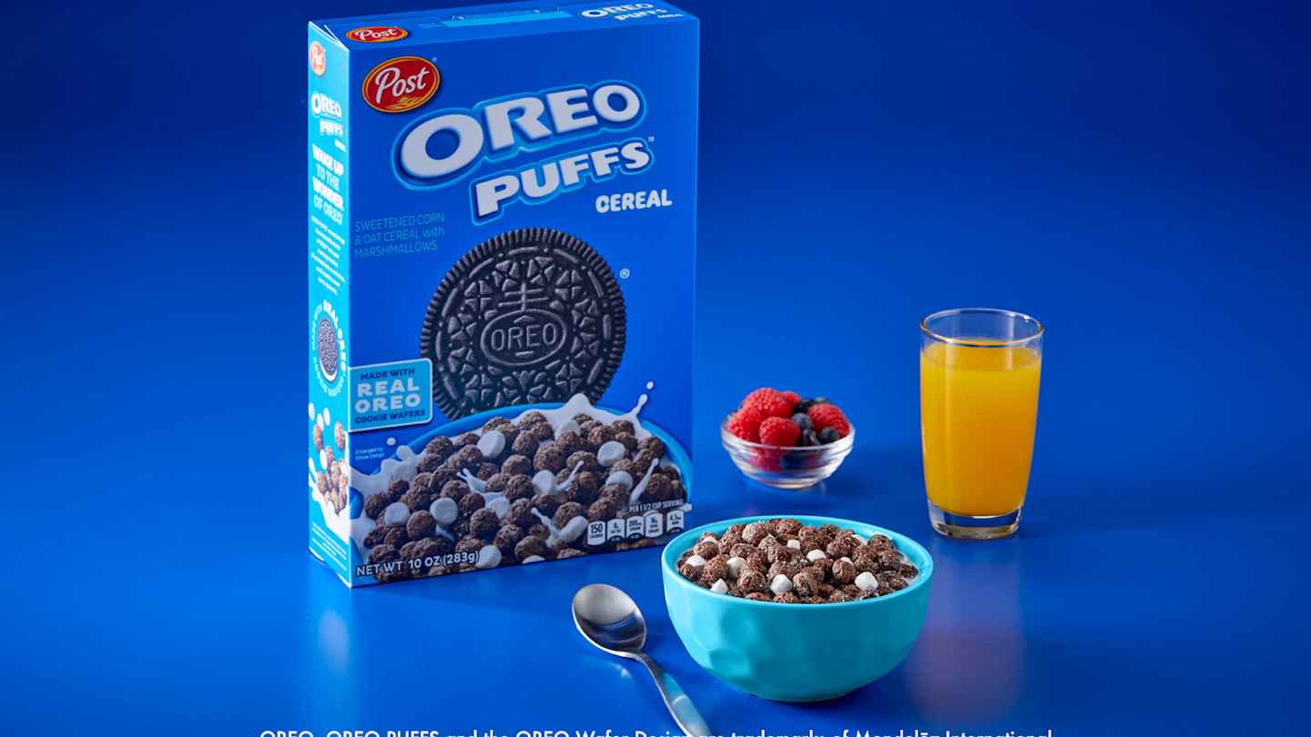 New OREO PUFFS cereal is a spoonful of sweet deliciousness