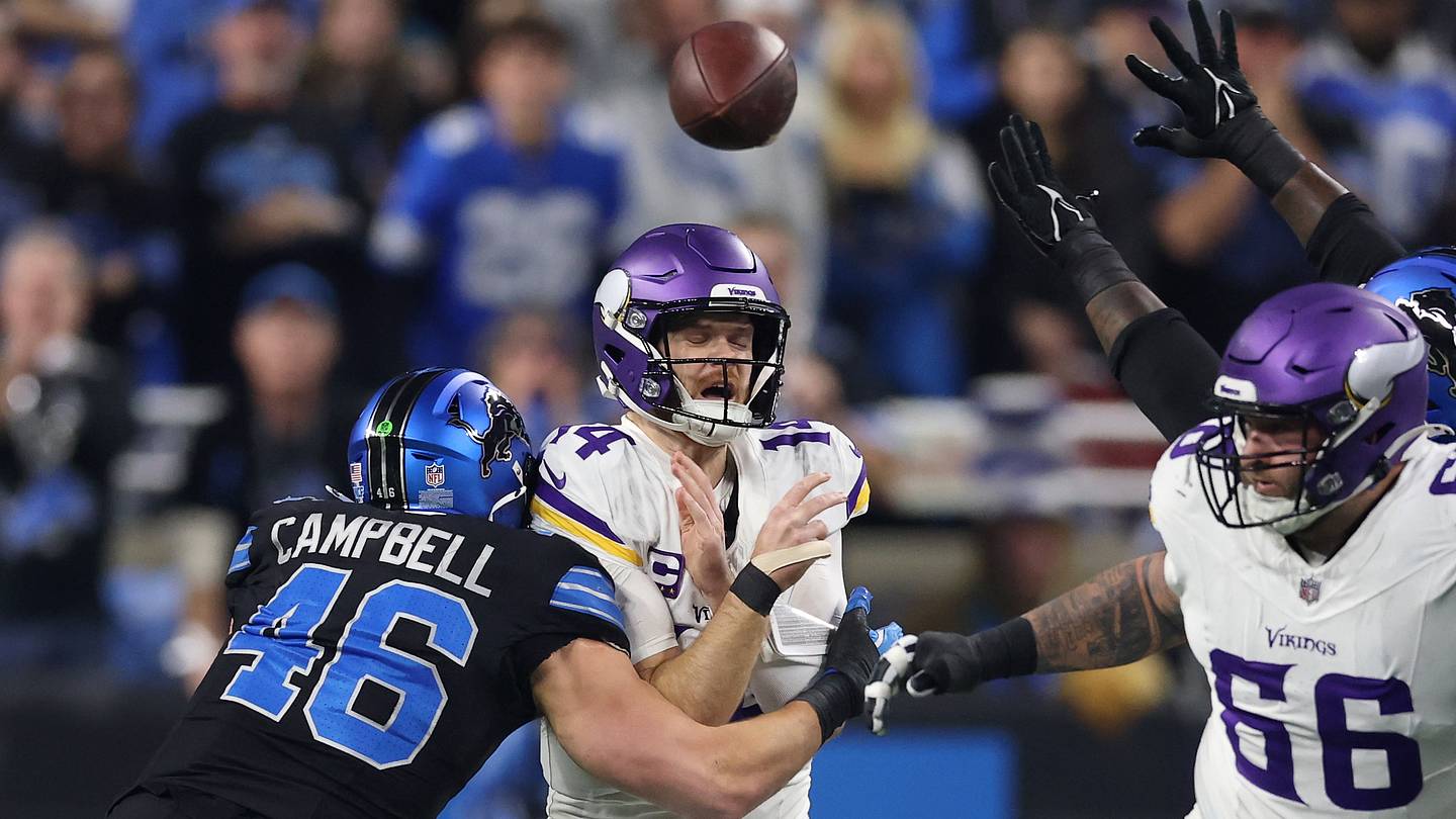 Lions are the reason Vikings are seeing Sam Darnold's ghost