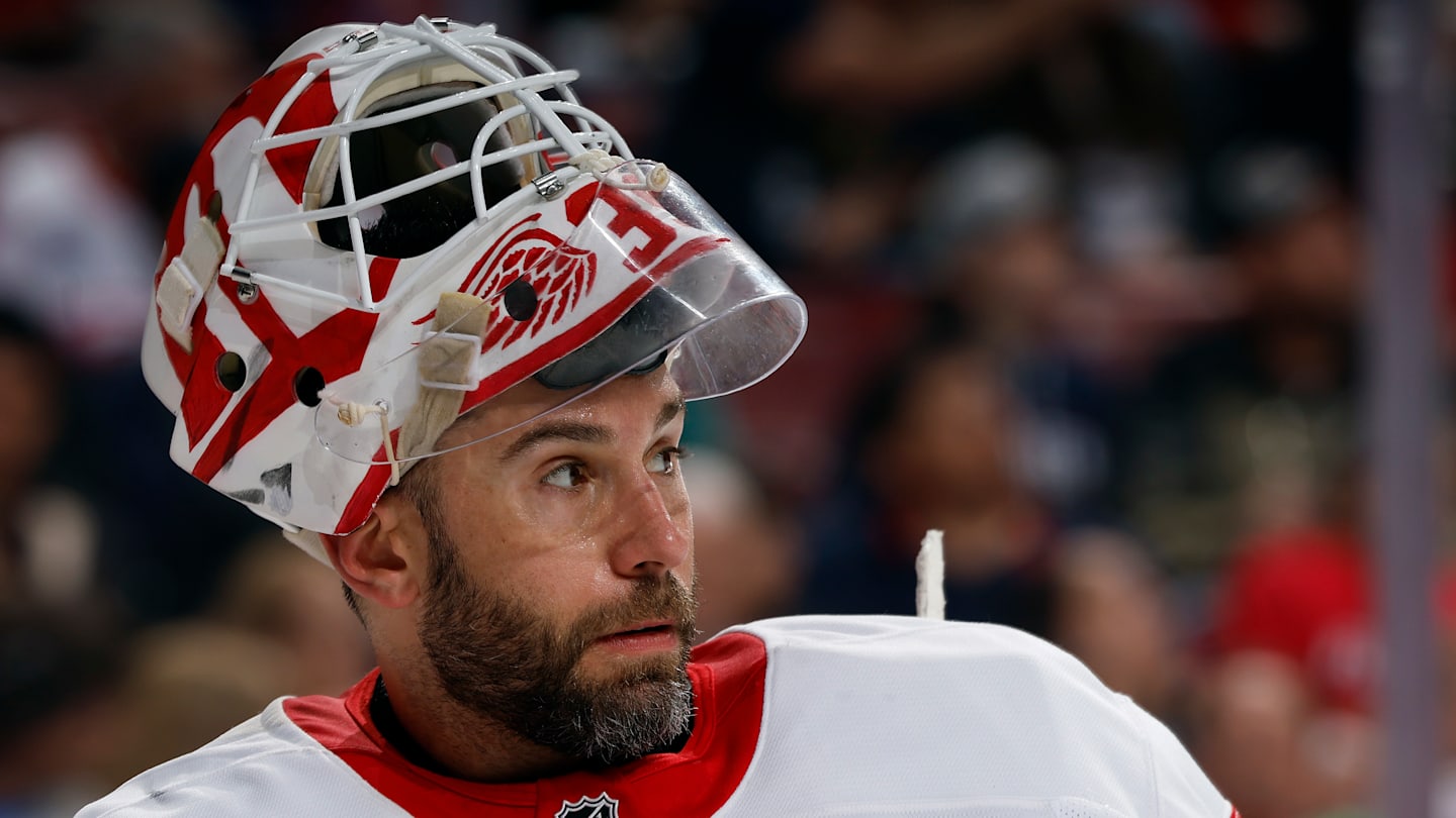Detroit Red Wings netminder Cam Talbot gets passing grade in tough year