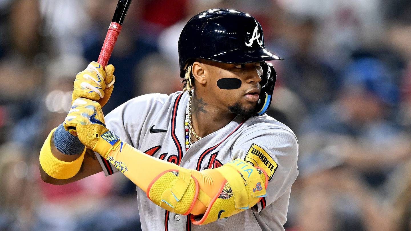 Ronald Acuña makes history and puts stamp on NL MVP season in Braves win