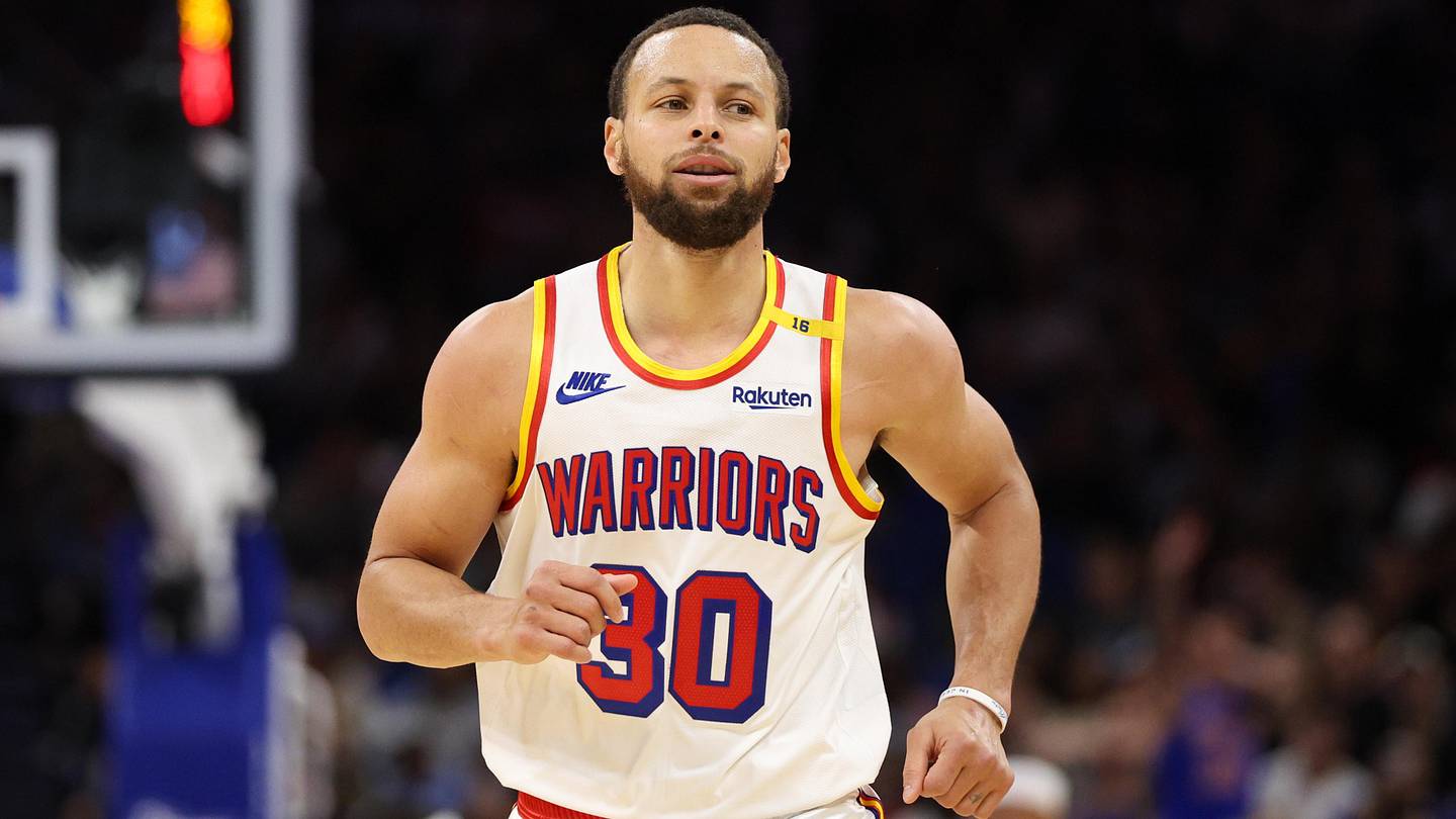 Steph Curry rocks sickest custom Allen Iverson jacket with pregame fit ...