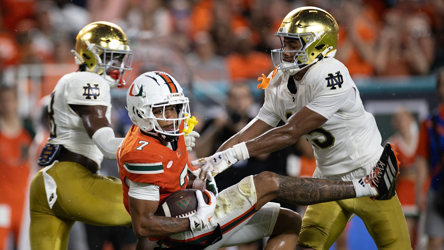 Miami Hurricanes WR CJ Daniels earns classic honor from ESPN