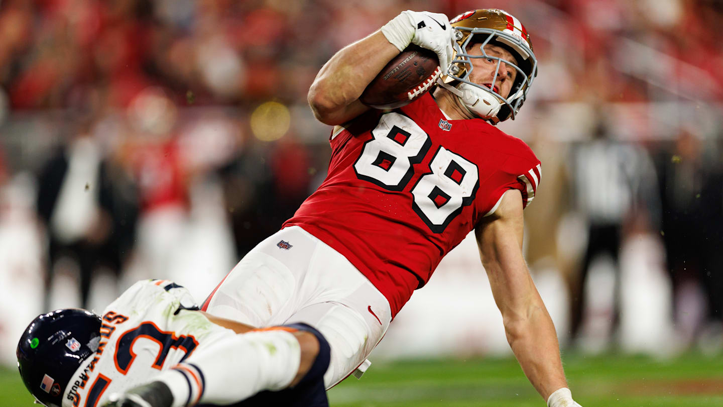 49ers' search for George Kittle's heir is over after Jake Tonges stands ...