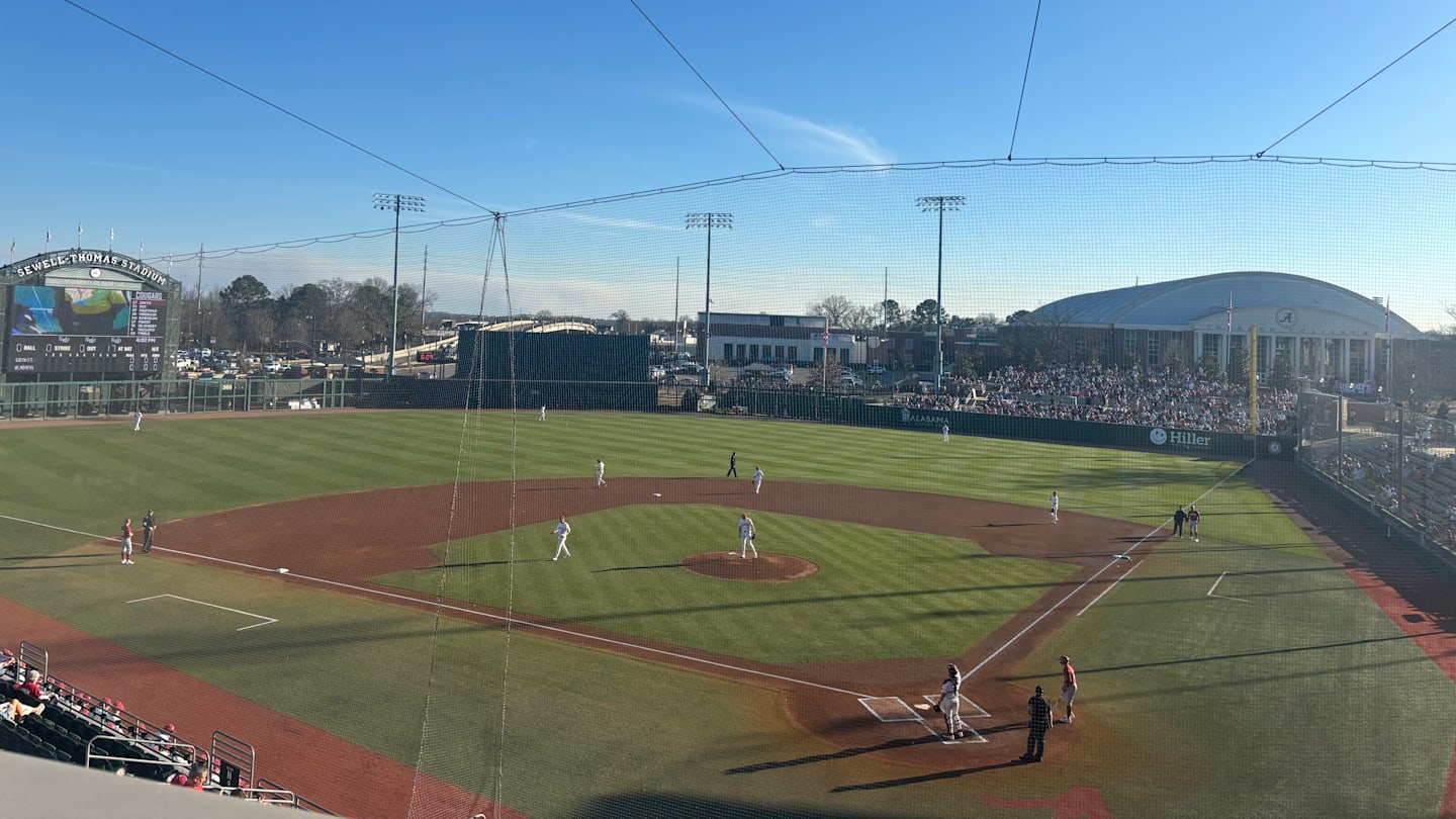 Live Updates of Alabama Baseball's Season-Opener Against Washington State