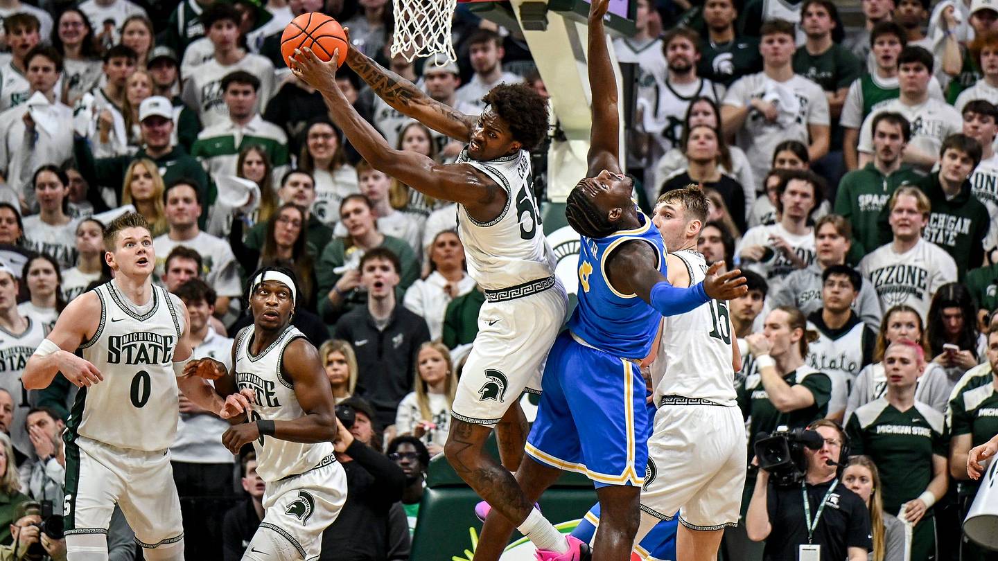 Coen Carr made one of the most athletic plays you'll ever see vs. UCLA ...